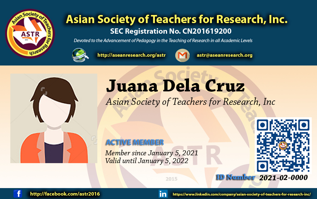 Asean Research Organization - Membership